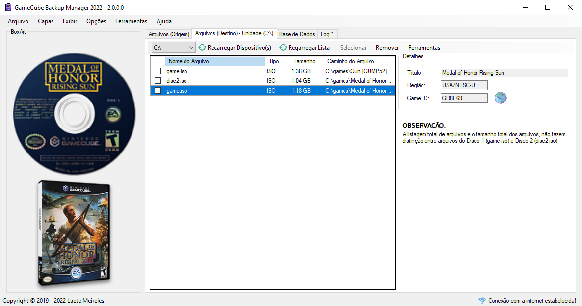 GCBM - GameCube Backup Manager | Axion Drak