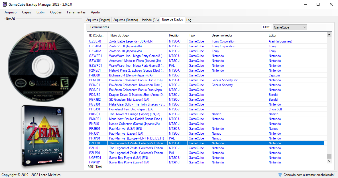 GCBM - GameCube Backup Manager | Axion Drak